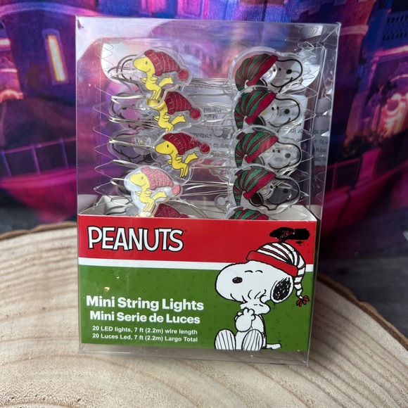 Peanuts | Holiday | Peanuts Snoopy Woodstock Mini Led String Lights New | Poshmark